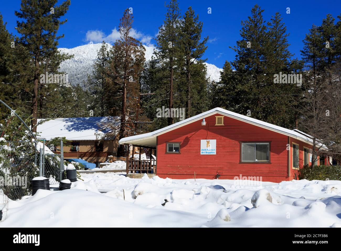 Idyllwild, California, Snow High Resolution Stock Photography and ...