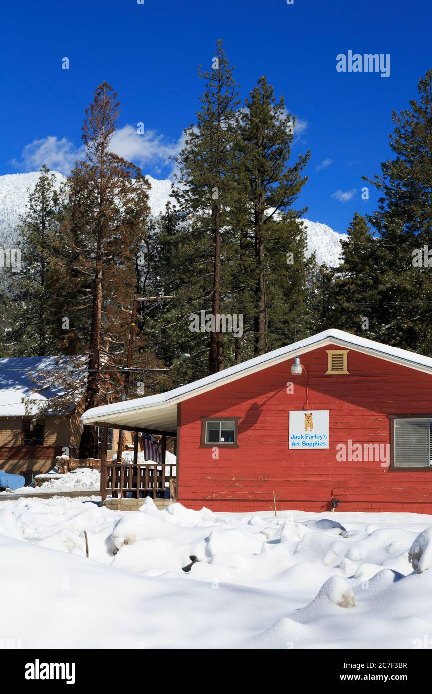 Idyllwild, California, Snow High Resolution Stock Photography and ...