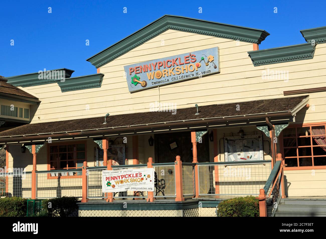 Children's Museum in Old Town, Temecula, California, USA Stock Photo ...