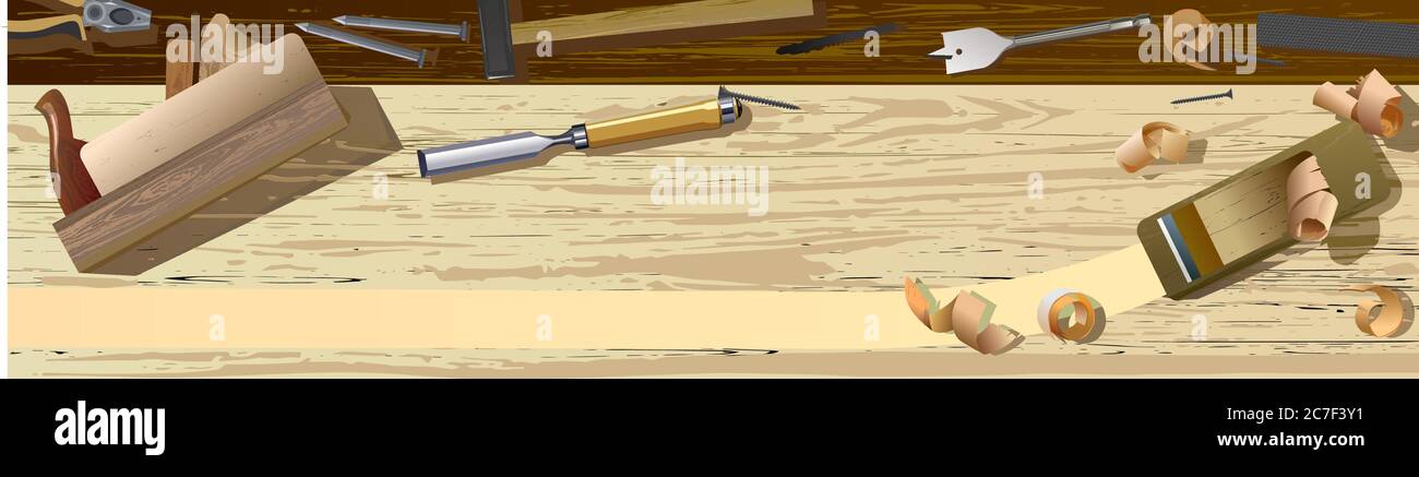 Workbench cartoon hi-res stock photography and images - Alamy