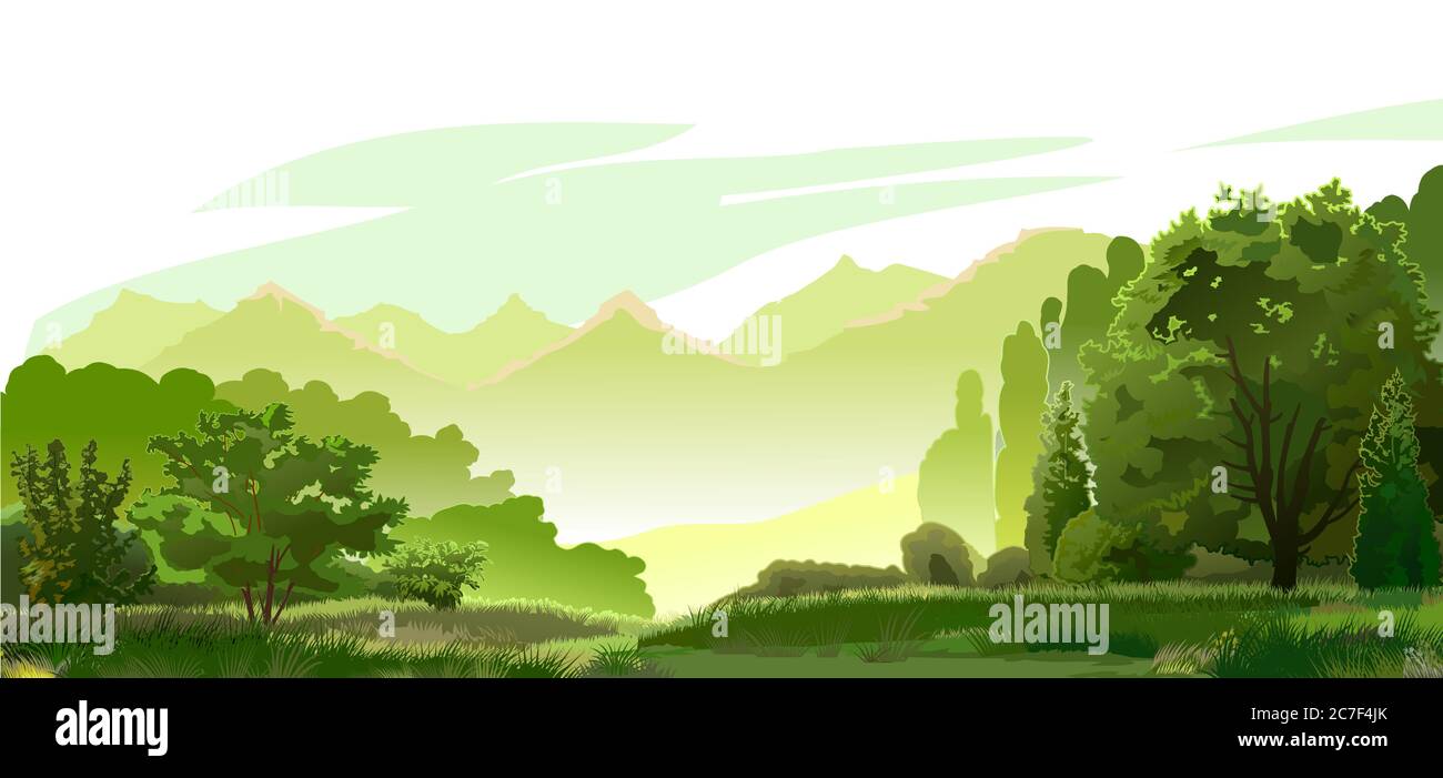 Clumps of land Stock Vector Images - Alamy