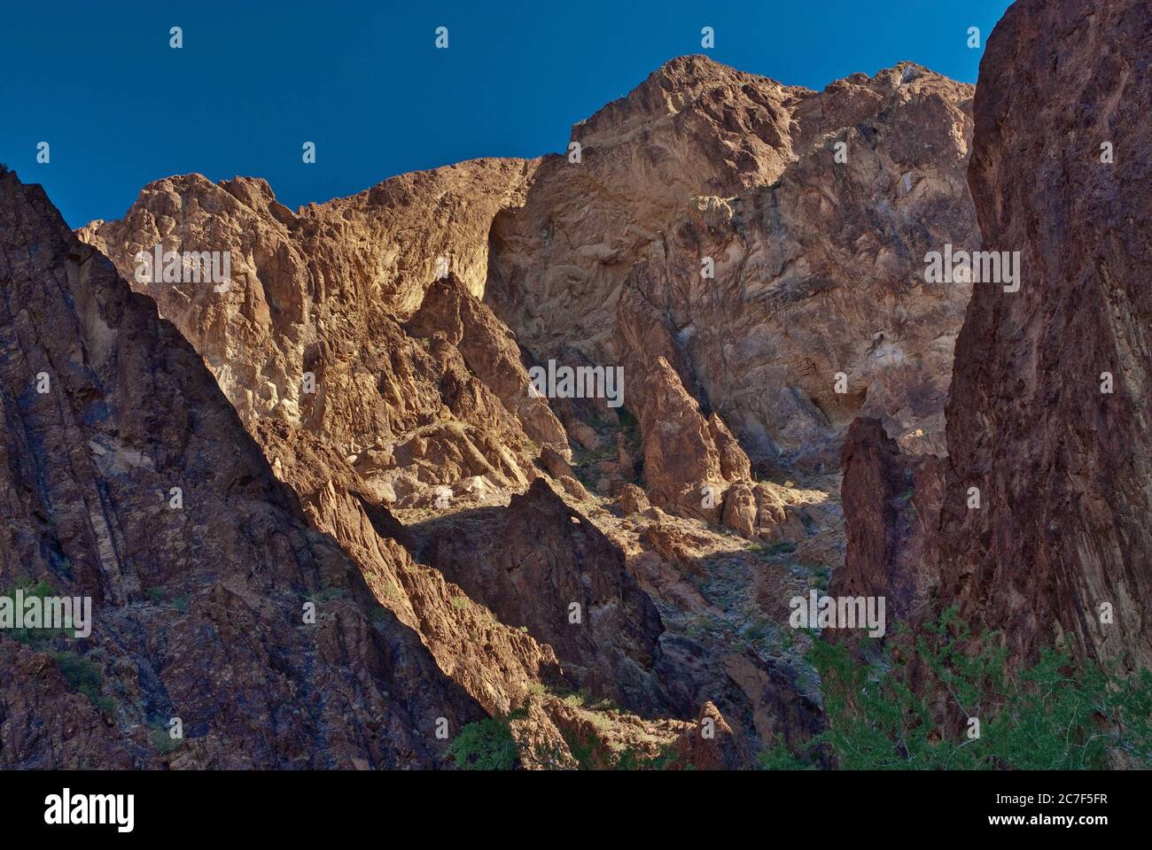 Palm Canyon in Kofa Mountains at Kofa National Wildlife Refuge, Arizona ...