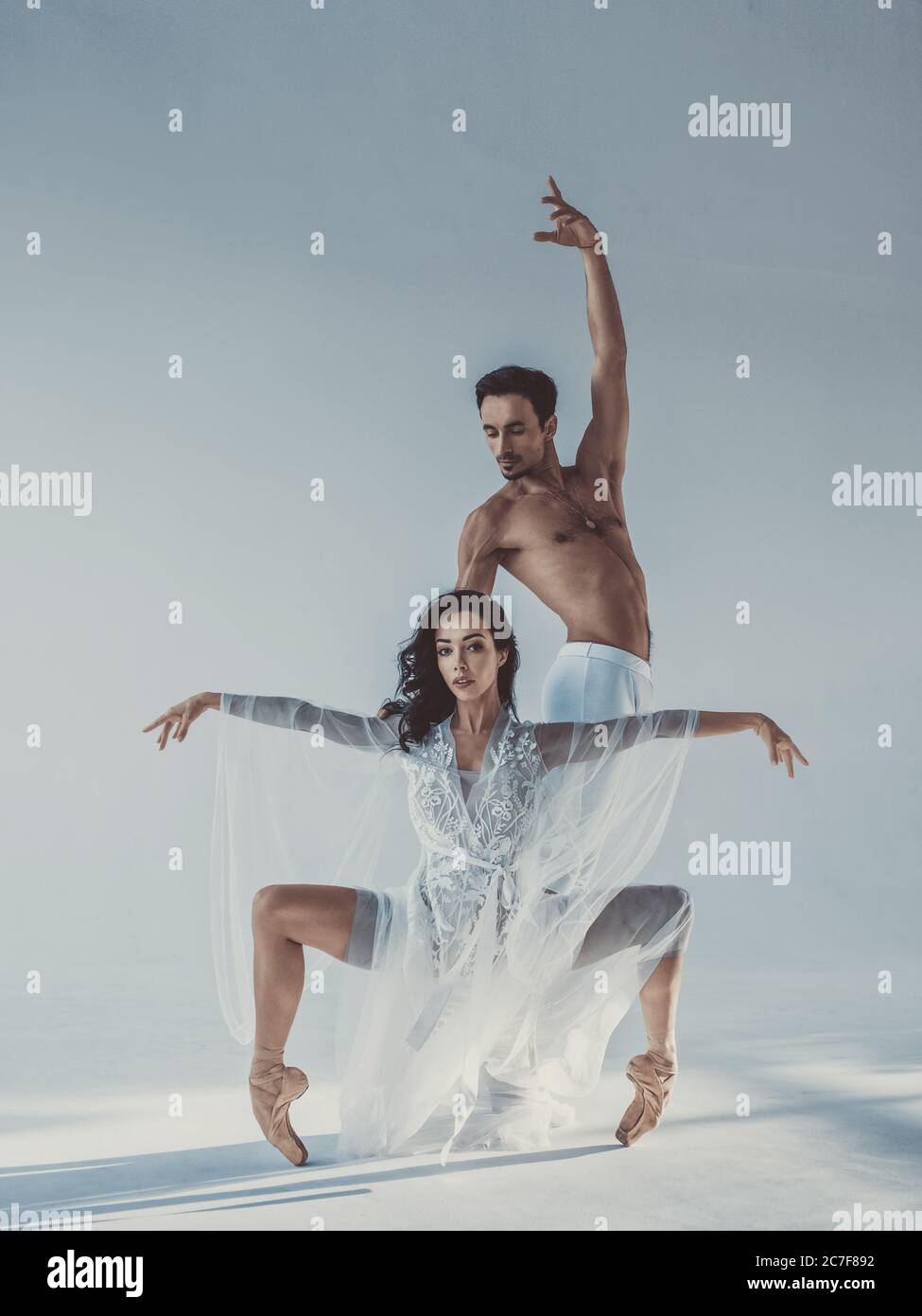 elegant ballet dancers Stock Photo - Alamy