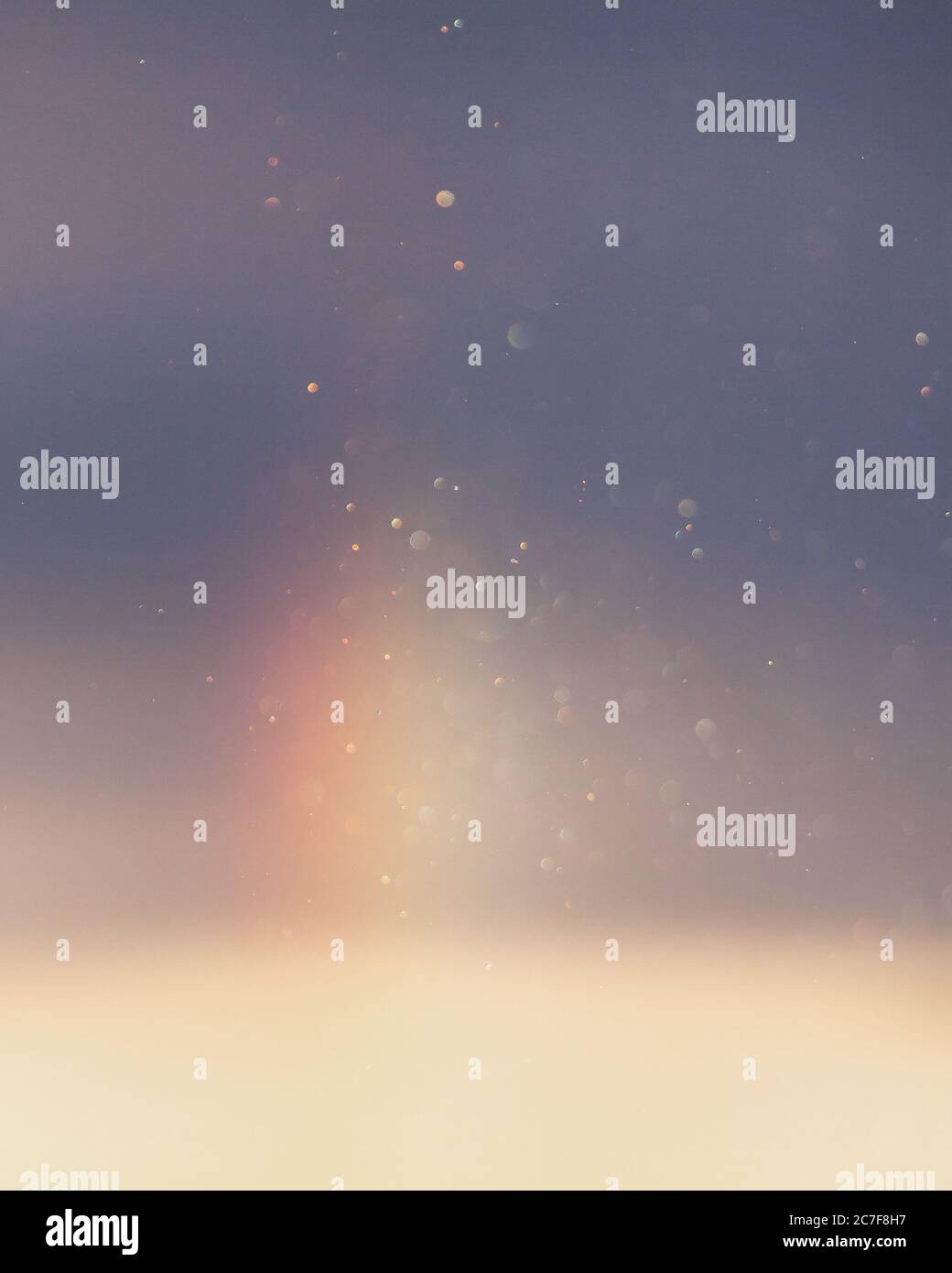 Glowing blue particles vertical light hi-res stock photography and ...