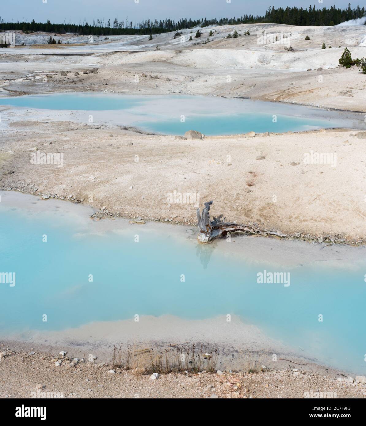 Geyser lakes in yellowstone hi-res stock photography and images - Alamy