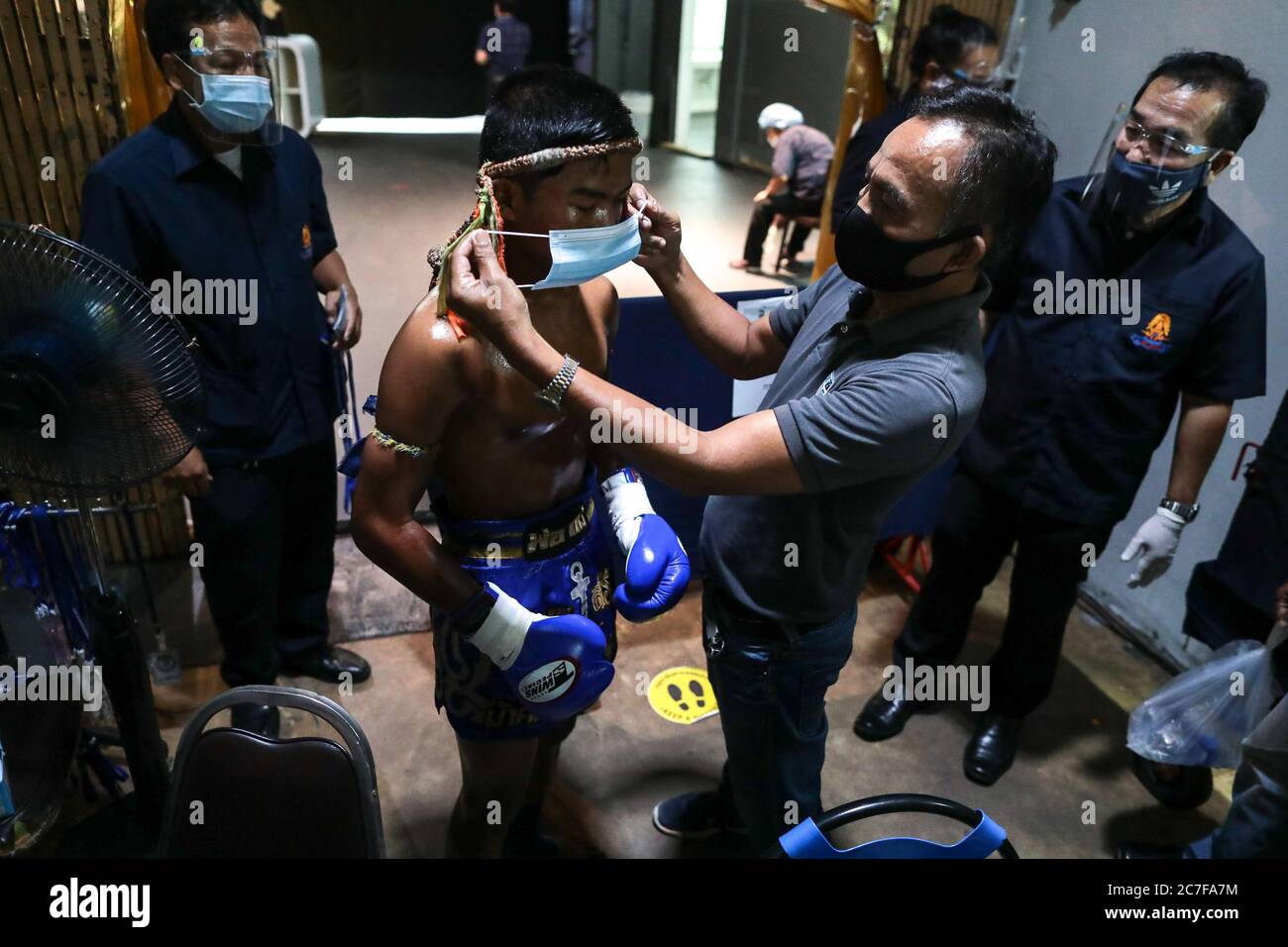 Pranakorn, Thailand. 15th July, 2020. Don Sak Sak Winai seen wearing a ...