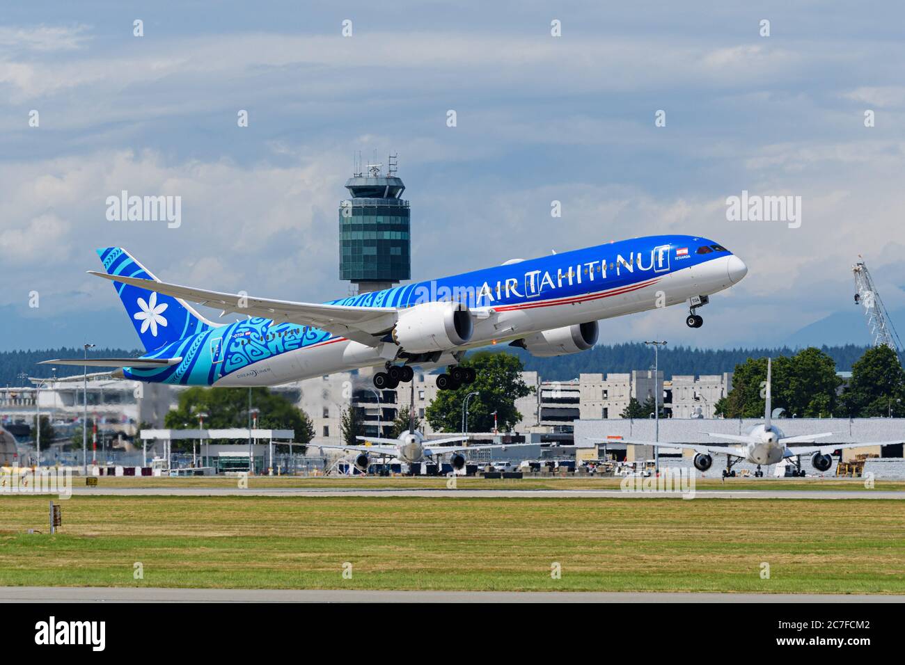 Richmond, British Columbia, Canada. 16th July, 2020. An Air Tahiti Nui ...
