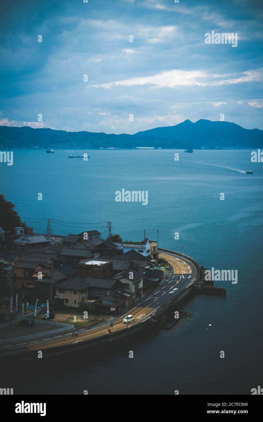 Aerial view hiroshima city hi-res stock photography and images - Alamy