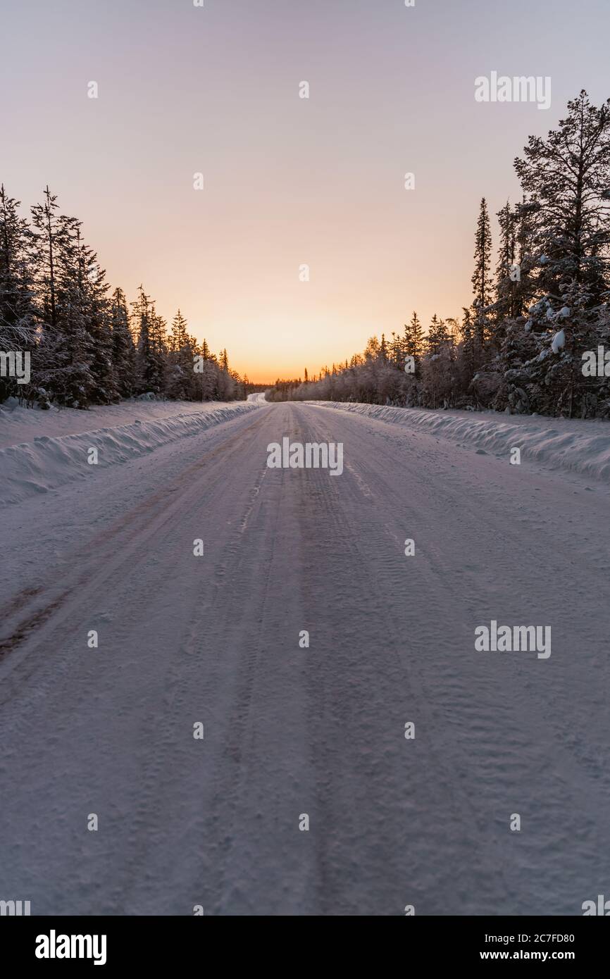 Marvelous winter scenery full of the magic of the season in Finland ...