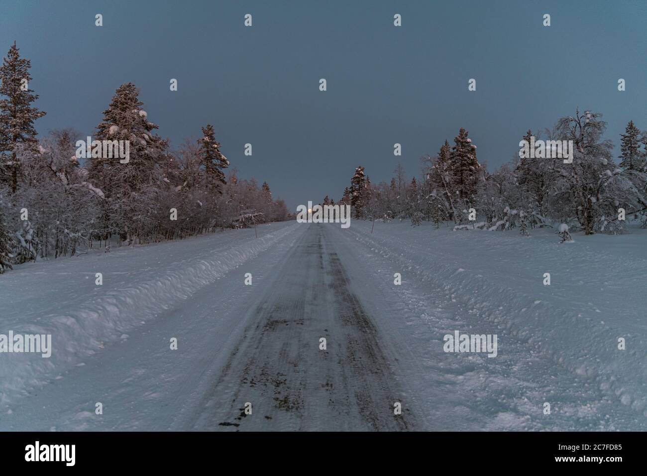 Marvelous winter scenery full of the magic of the season in Finland ...
