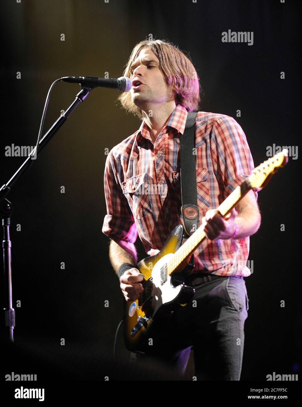 Singer/ guitarist Ben Gibbard of Death Cab For Cutie performs at the ...