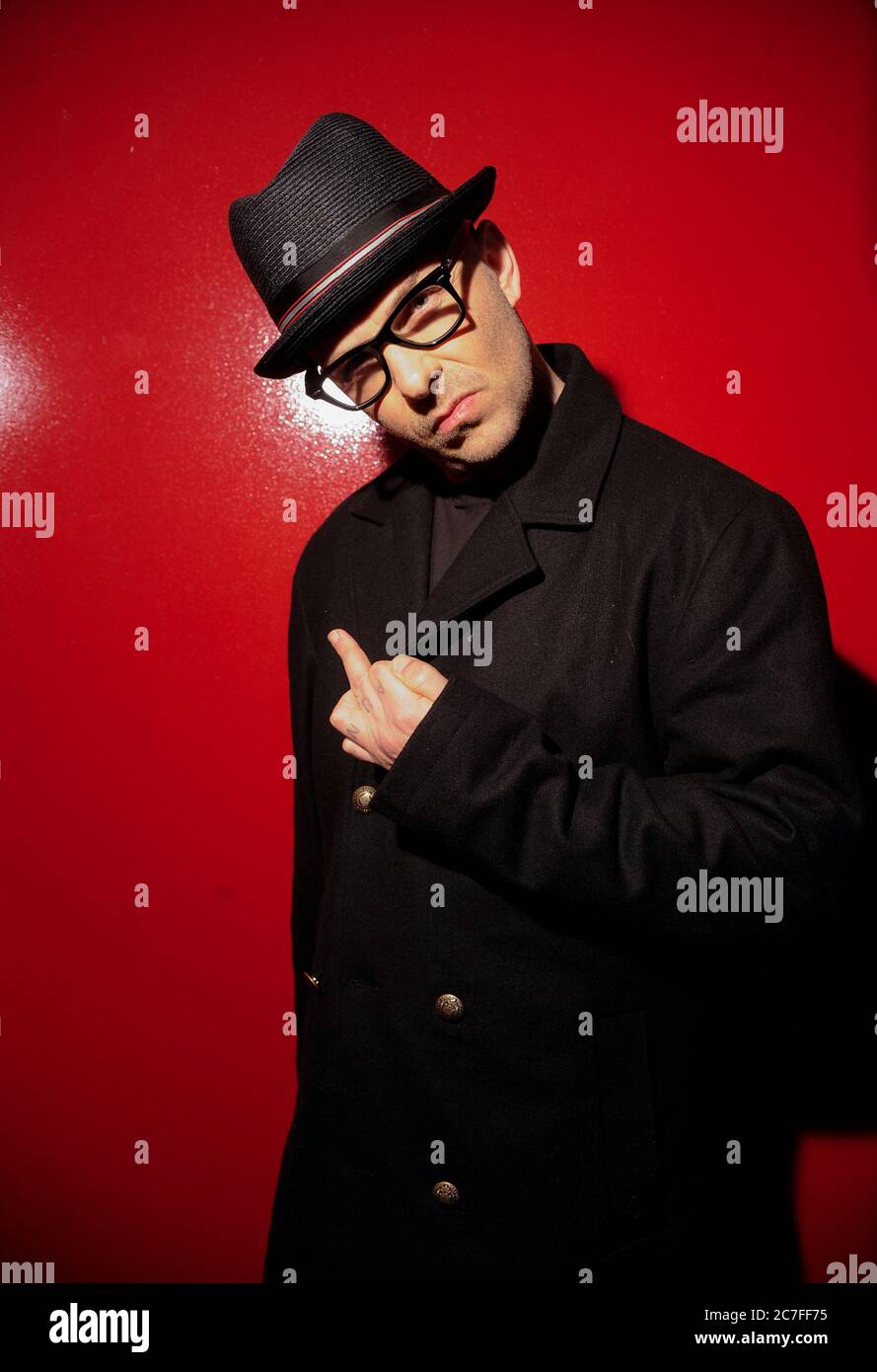 Exclusive portrait of Tim Armstrong owner of Hellcat Records and lead ...