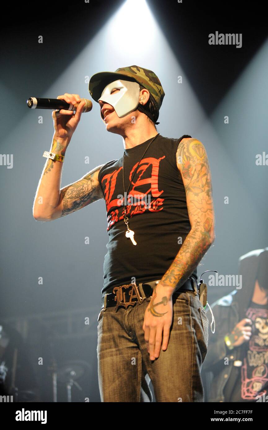 Deuce of Hollywood Undead performs at the 2008 KROQ Almost Acoustic ...