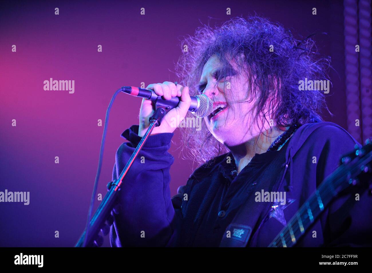 Robert Smith of The Cure performs at the 2008 KROQ Almost Acoustic ...