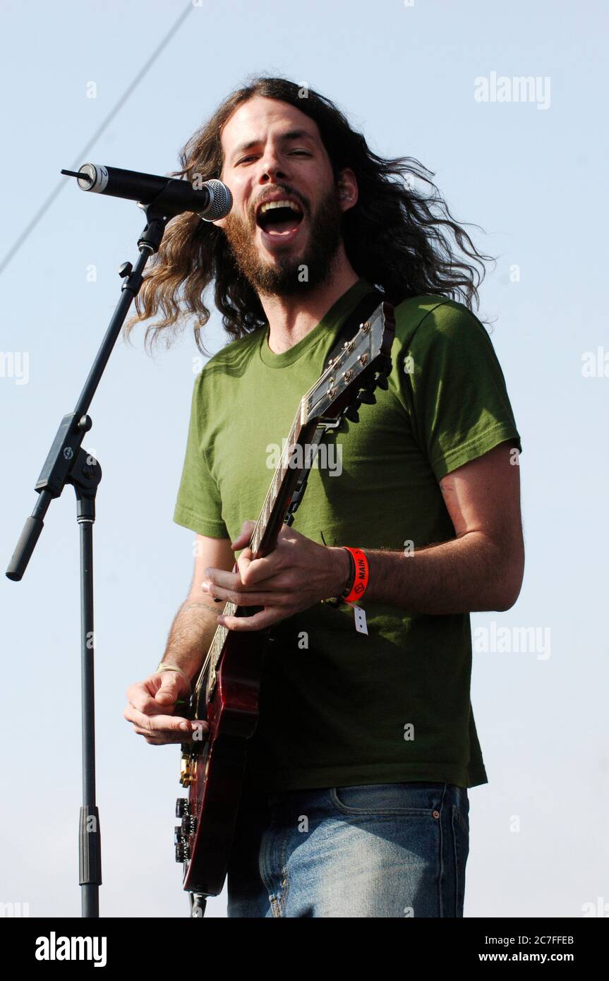 Matthew Embree of Rx Bandits performing during the Bamboozle Left at ...