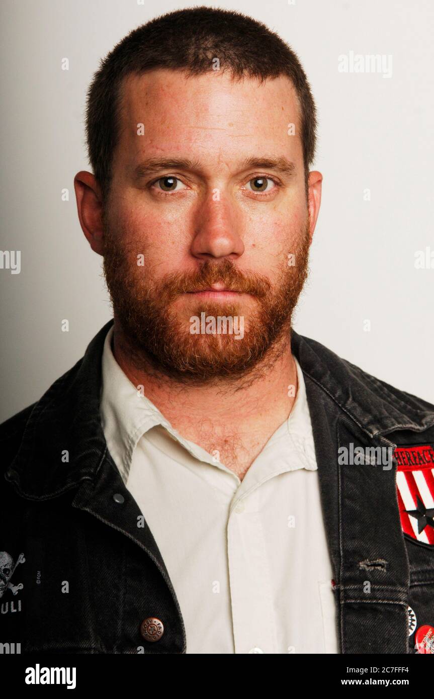 Exclusive portrait of singer/solo artist Chuck Ragan of Hot Water Music ...