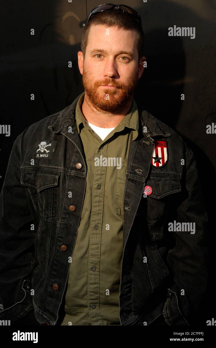 Chuck Ragan solo artist and lead singer of Hot Water Music backstage ...