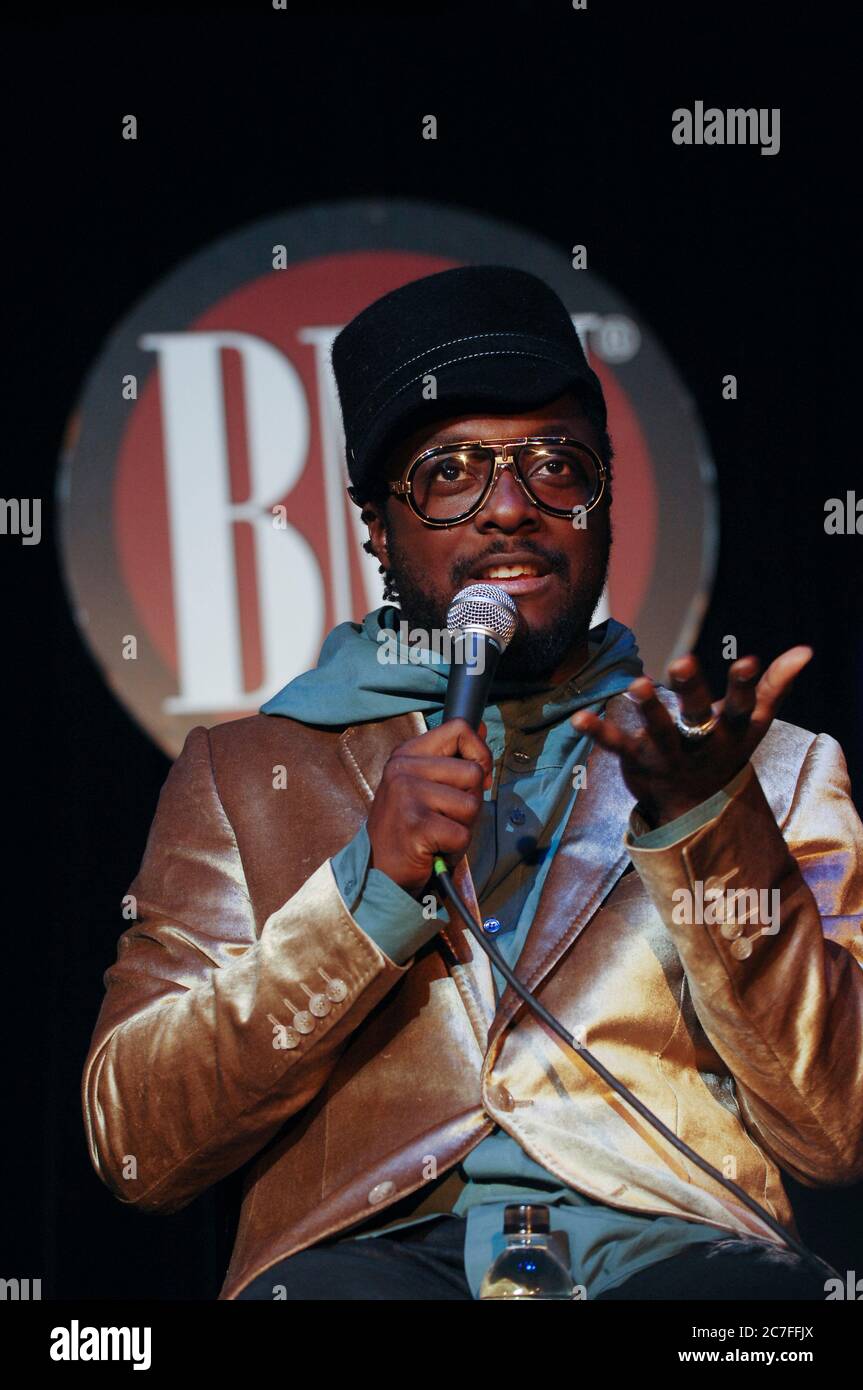 Producer/Rapper will.i.am of the Black Eyed Peas at the BMI Panel at ...