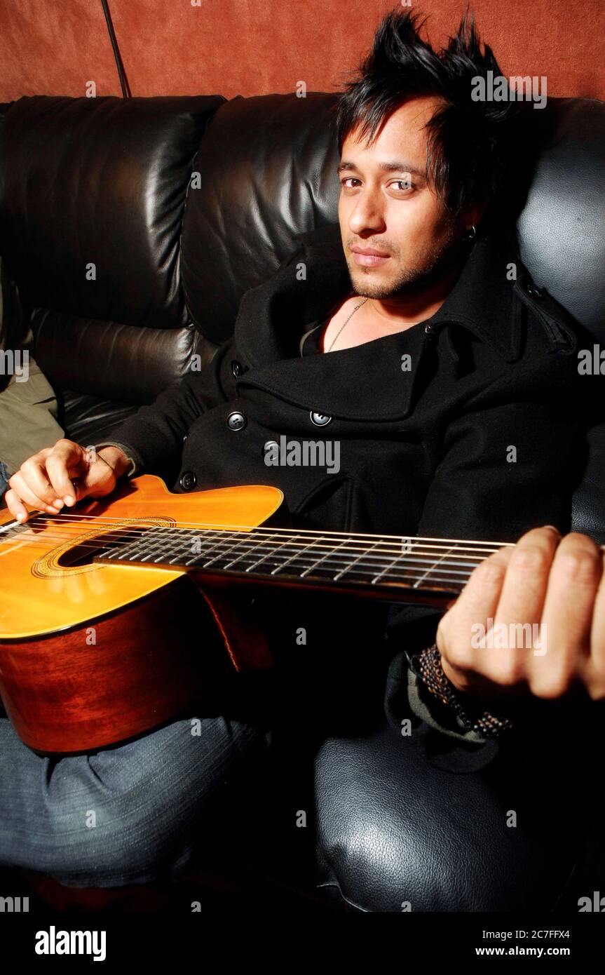 Producer Russell Ali portrait at Lethal Dose Studios in Los Angeles ...