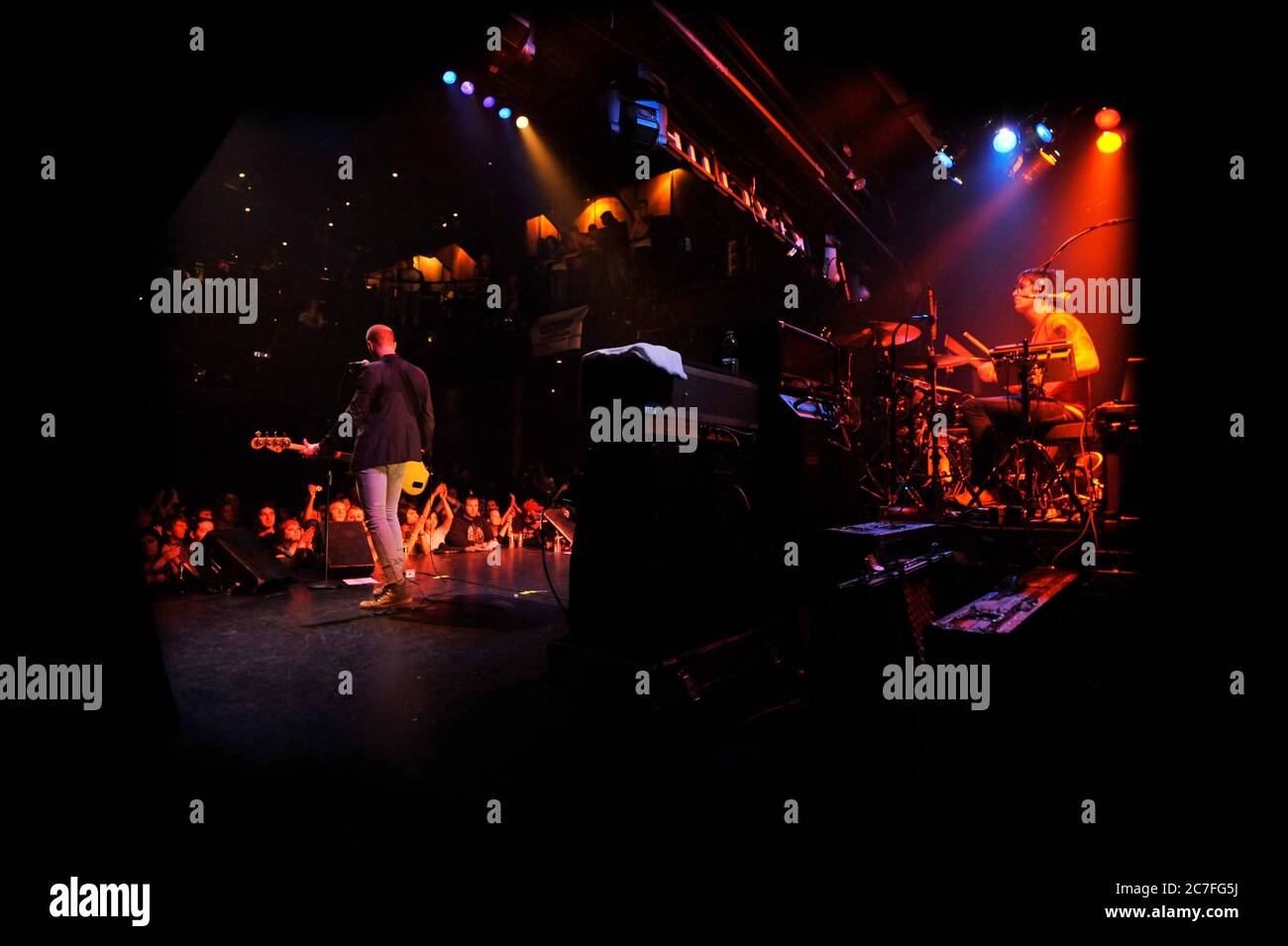 Singer Max Collins of Eve 6 performing at the Key Club on September 12 ...