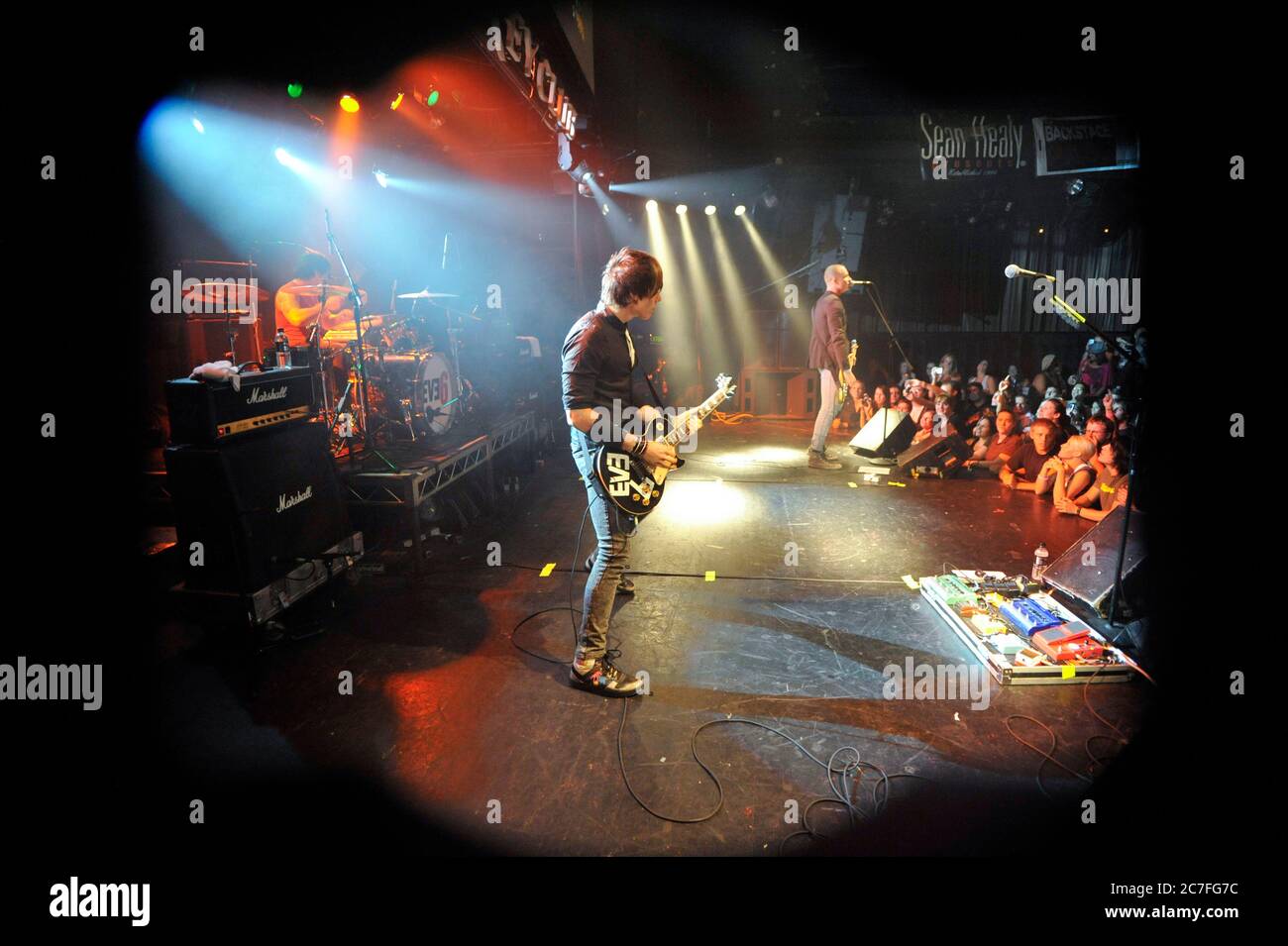 Singer Max Collins of Eve 6 performing at the Key Club on September 12 ...