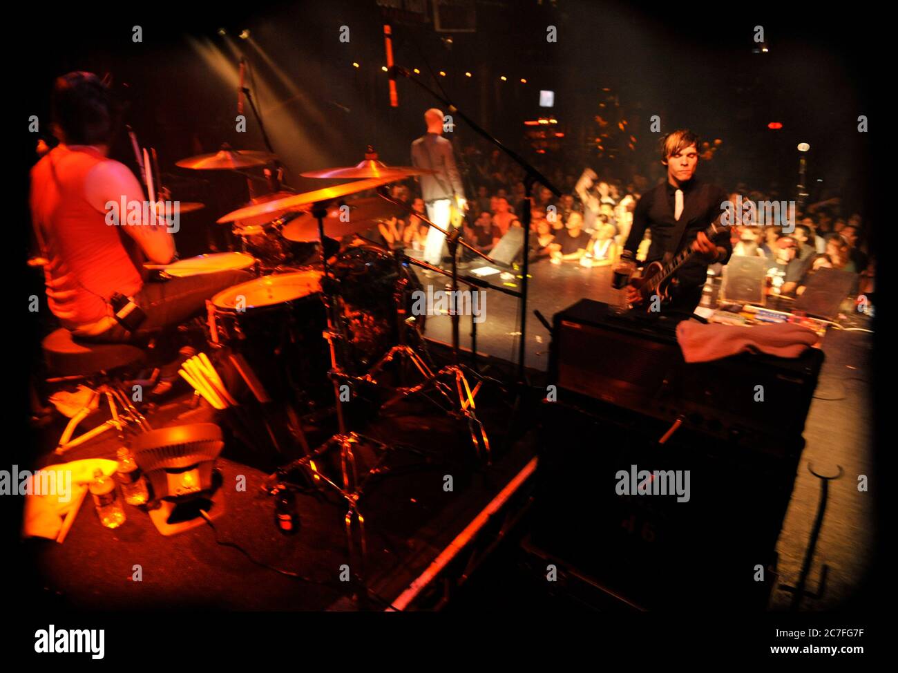 Singer Max Collins of Eve 6 performing at the Key Club on September 12 ...