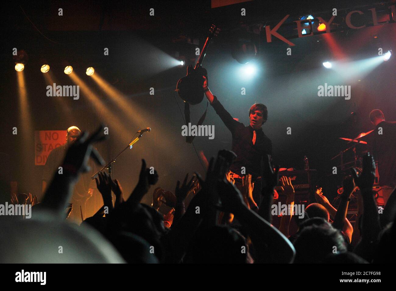 Eve 6 performing at the Key Club on September 12, 2008 in Hollywood ...