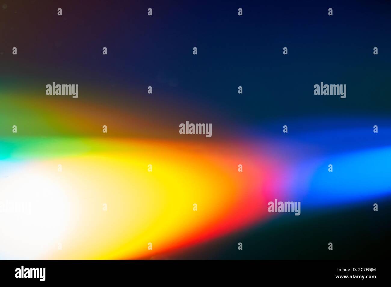 abstract rainbow colored lights recorded on a cd Stock Photo - Alamy