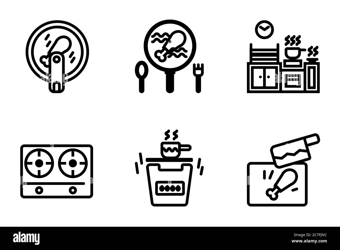 Fryer Icon High Resolution Stock Photography and Images - Alamy