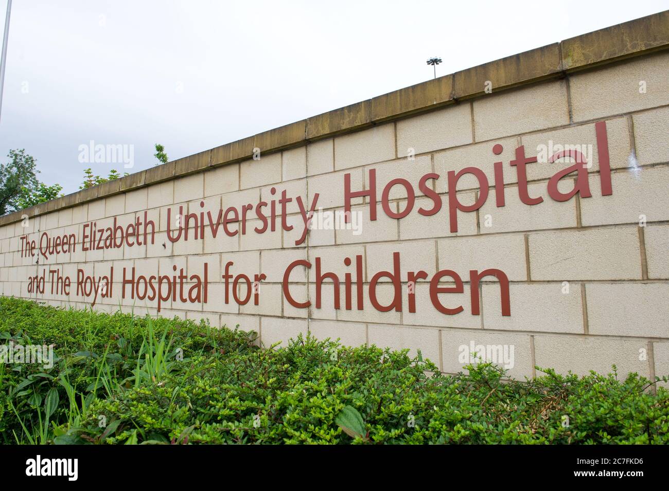 Nhs greater glasgow and clyde sign hi-res stock photography and images ...