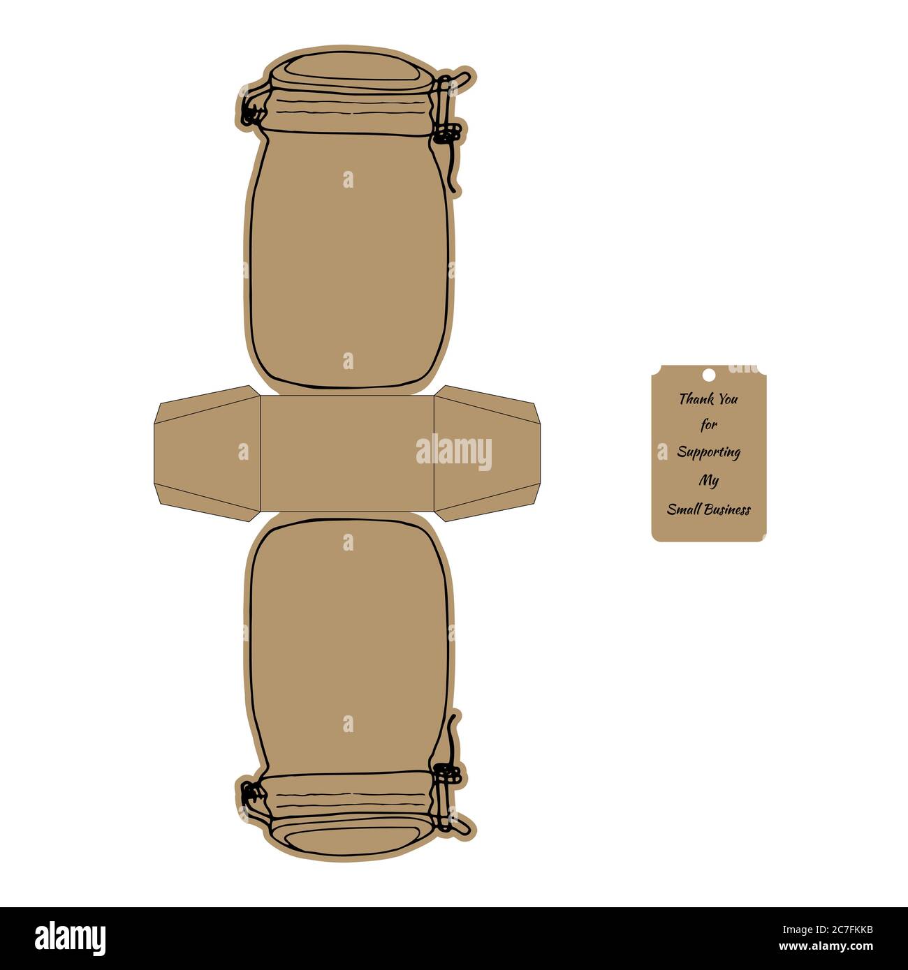 Jar shaped Stock Vector Images - Alamy