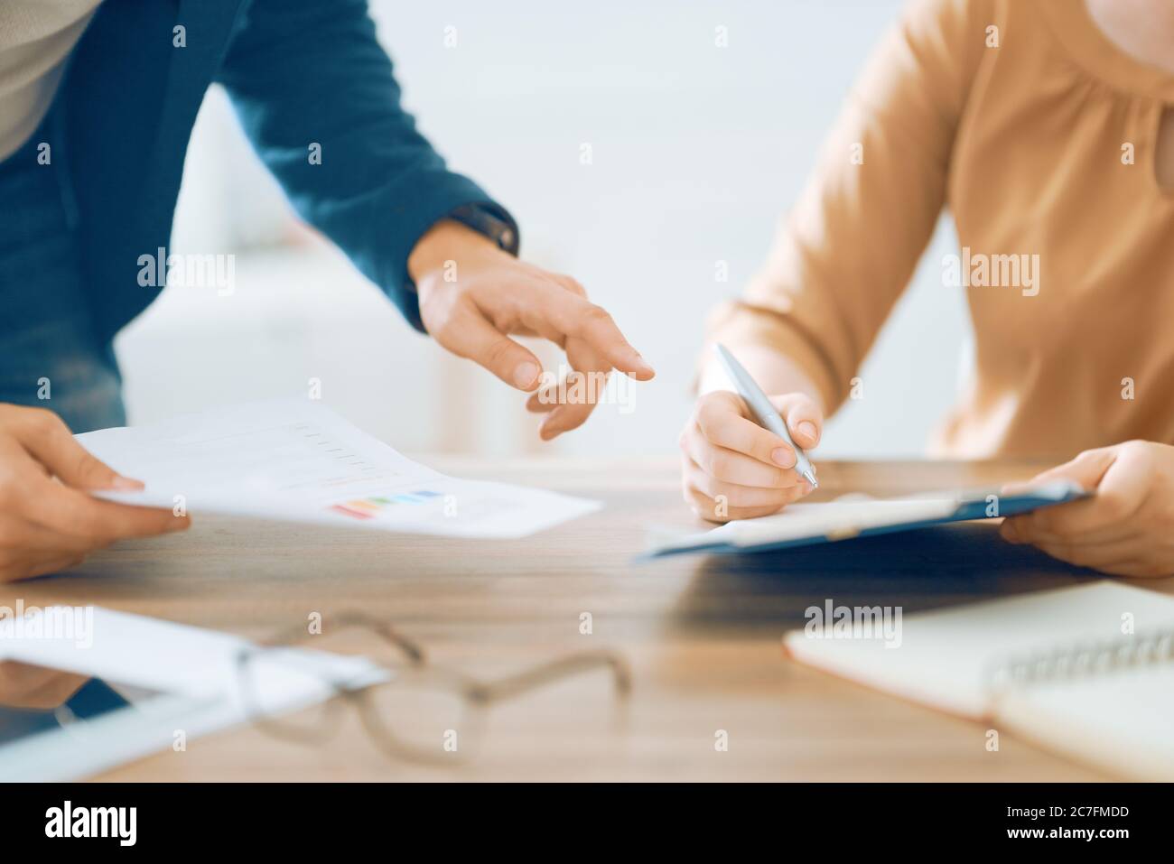 Working day in office. Collaborative teamwork Stock Photo - Alamy