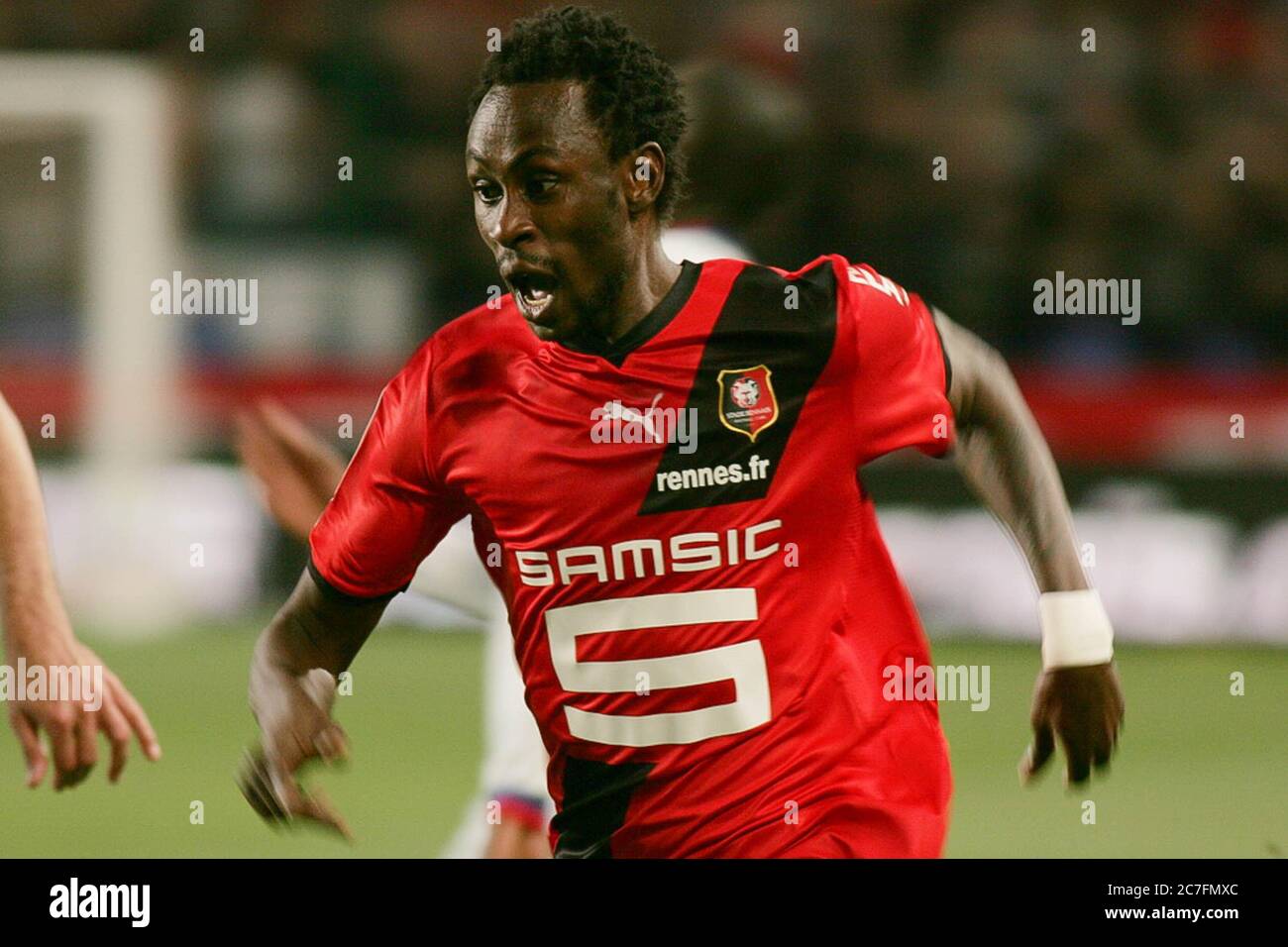 Jonathan Pitroipa during the Ligue 1, 2011 - 2012, Stade Rennais ...