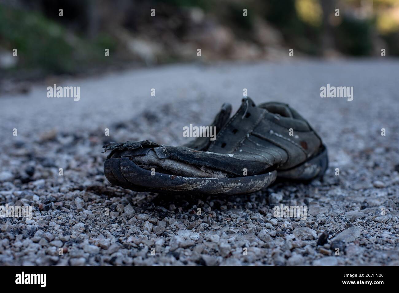 Torn up road hi-res stock photography and images - Alamy