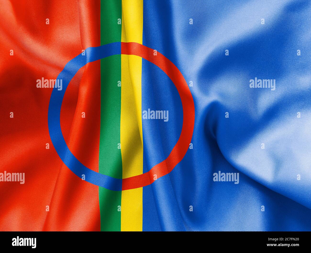 Flag of sami hi-res stock photography and images - Alamy