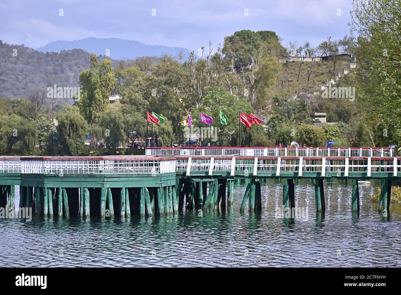 A beautiful photograph of Mansar Lake at Jammu India Stock Photo - Alamy