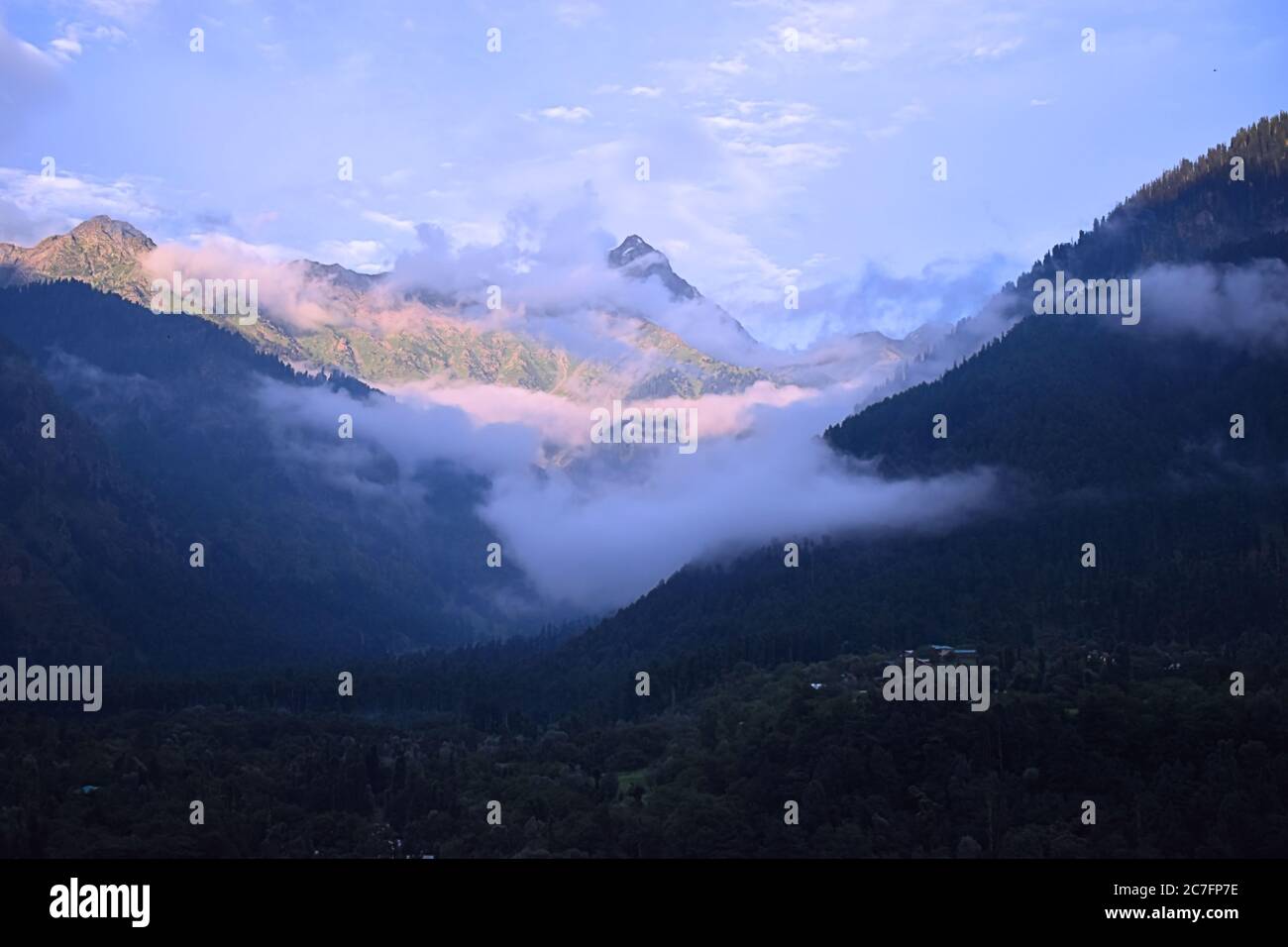 A beautiful photograph of landscape at Kashmir valley India Stock Photo ...