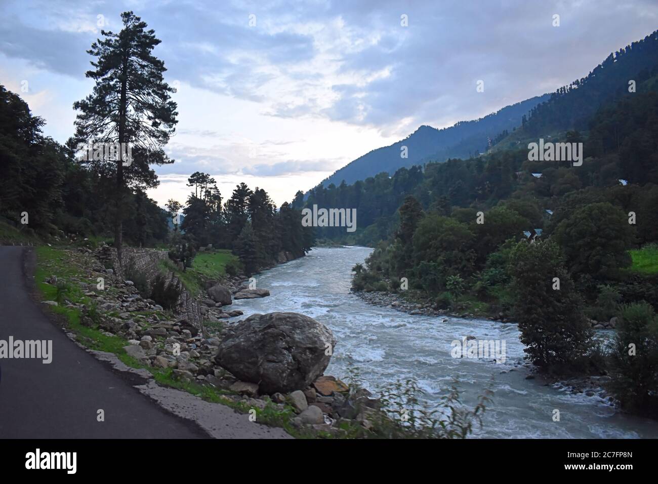 A beautiful photograph of landscape at Kashmir valley India Stock Photo ...