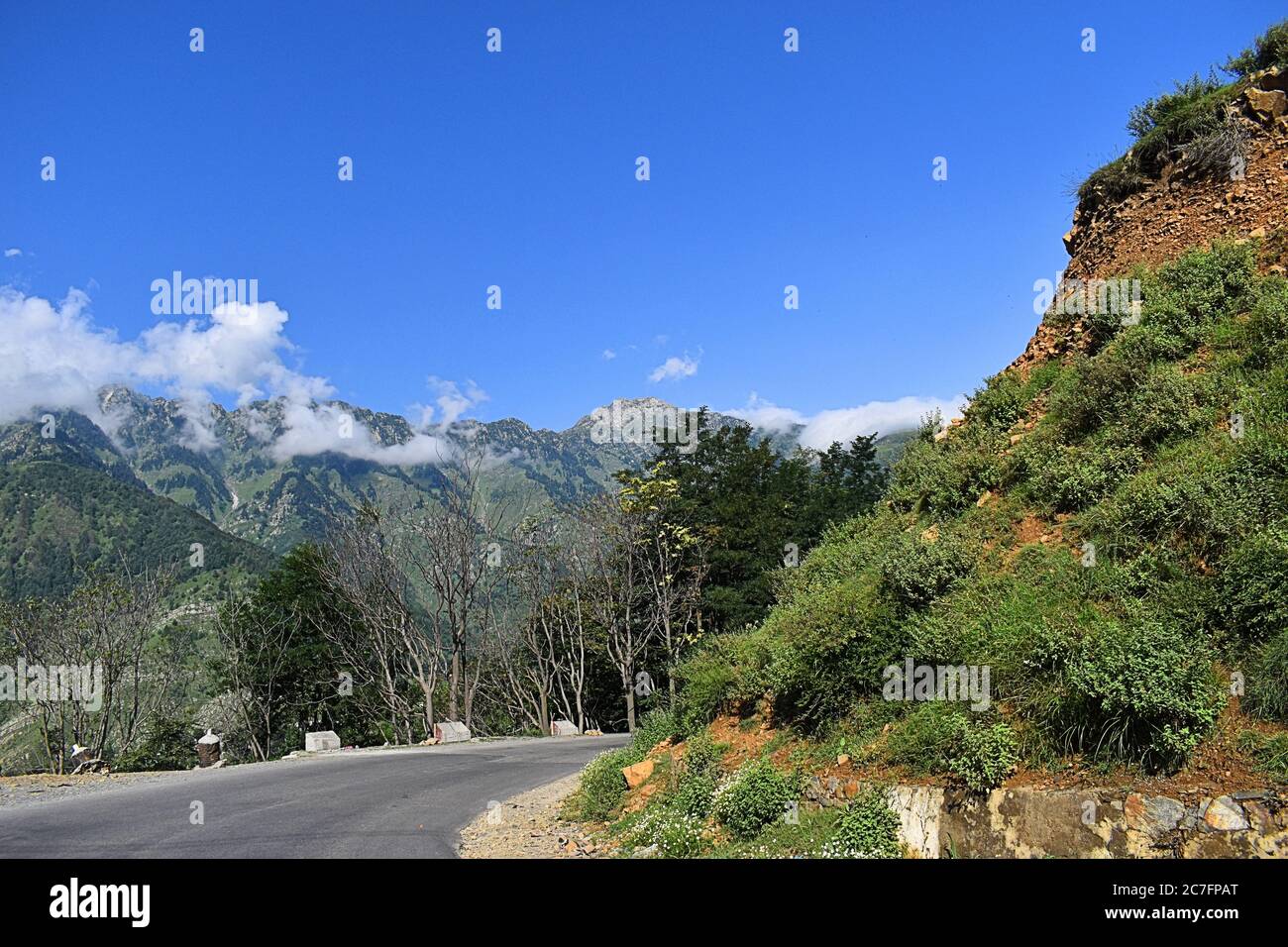 A beautiful photograph of landscape at Kashmir valley India Stock Photo ...