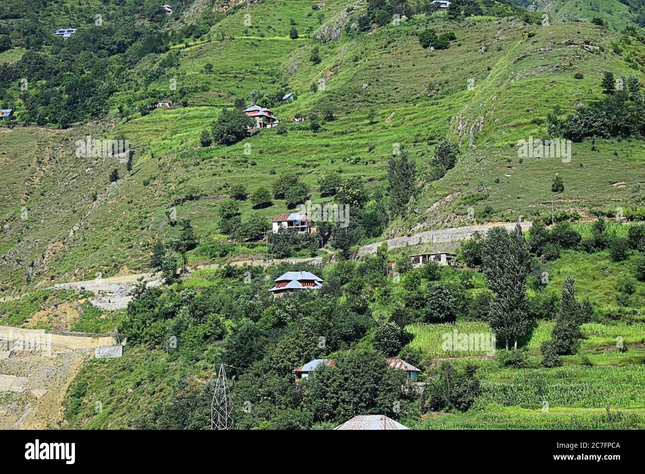 A beautiful photograph of landscape at Kashmir valley India Stock Photo ...