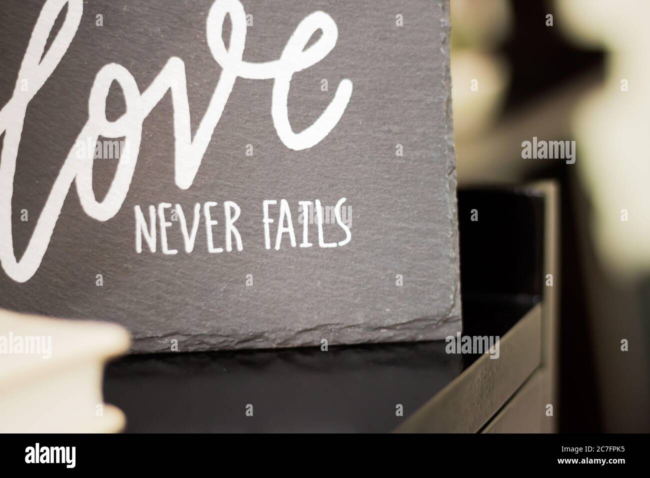 Love never fails hi-res stock photography and images - Alamy