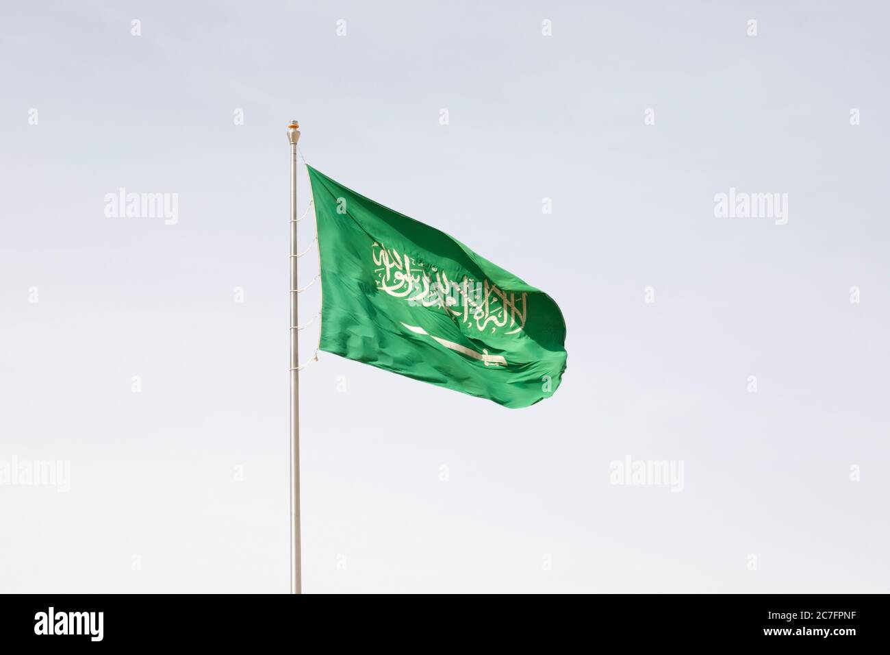 Illustration flag saudi arabia hi-res stock photography and images - Alamy