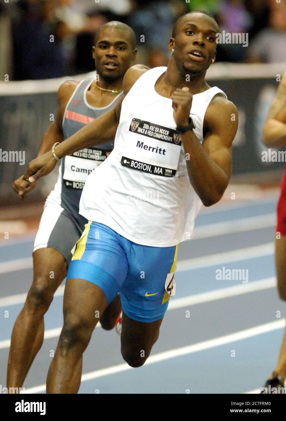 LaShawn Merritt was wins 400-meter preliminary heat in 46.87 in the USA ...