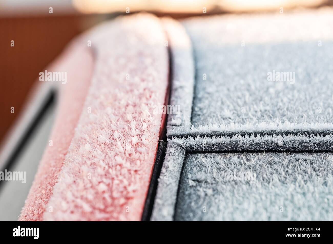 Frosted Car High Resolution Stock Photography and Images - Alamy