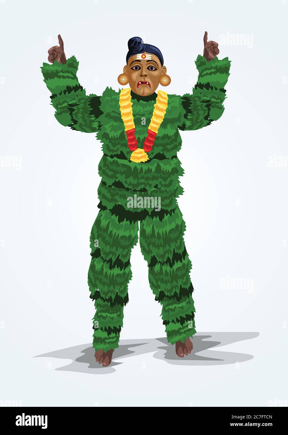 artists perform 'Kummatti dance. Kummatti dance is an ancient folk ...