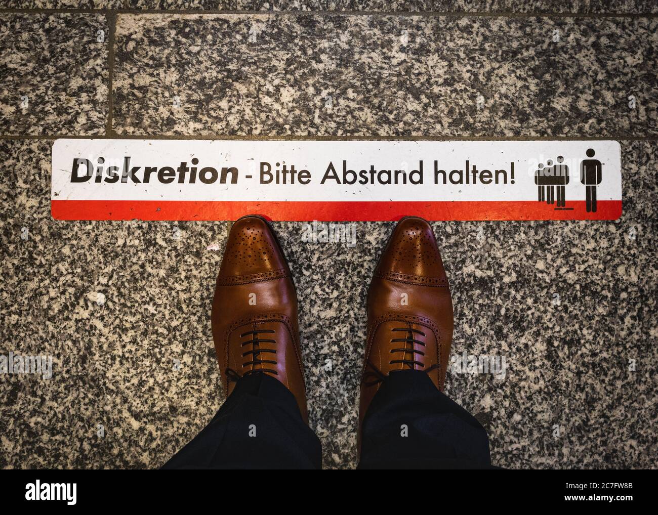 Stand Behind The Line Sign High Resolution Stock Photography and Images ...