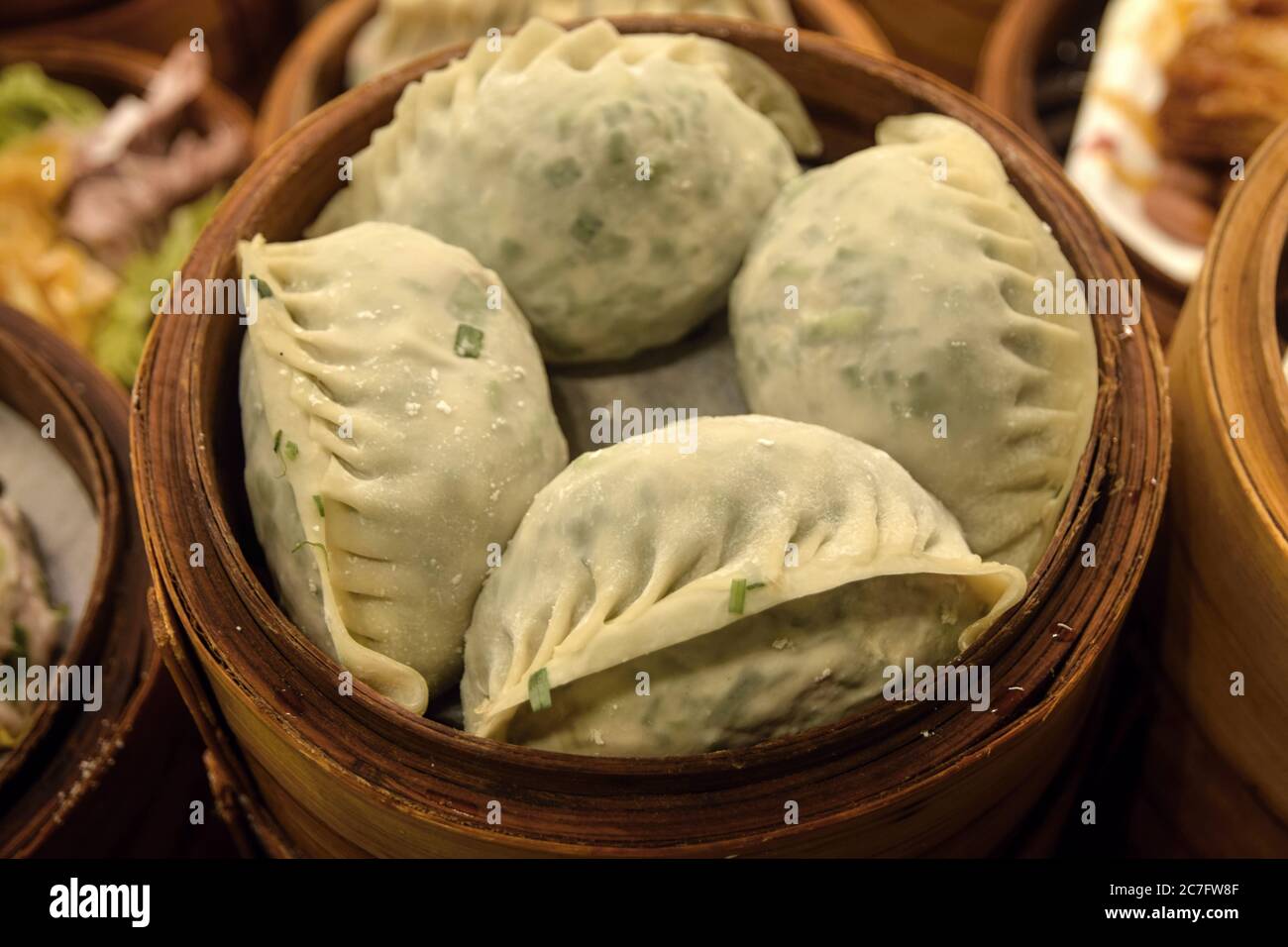 Dim sum is a style of Chinese cuisine (particularly Cantonese) prepared ...