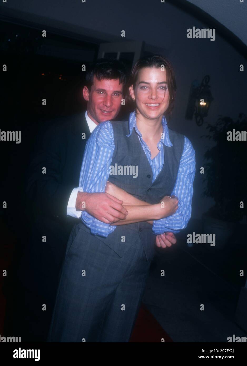 Pasadena, California, USA 15th January 1996 Actor Andrew Lauer and actress Jennifer Rubin attend ...