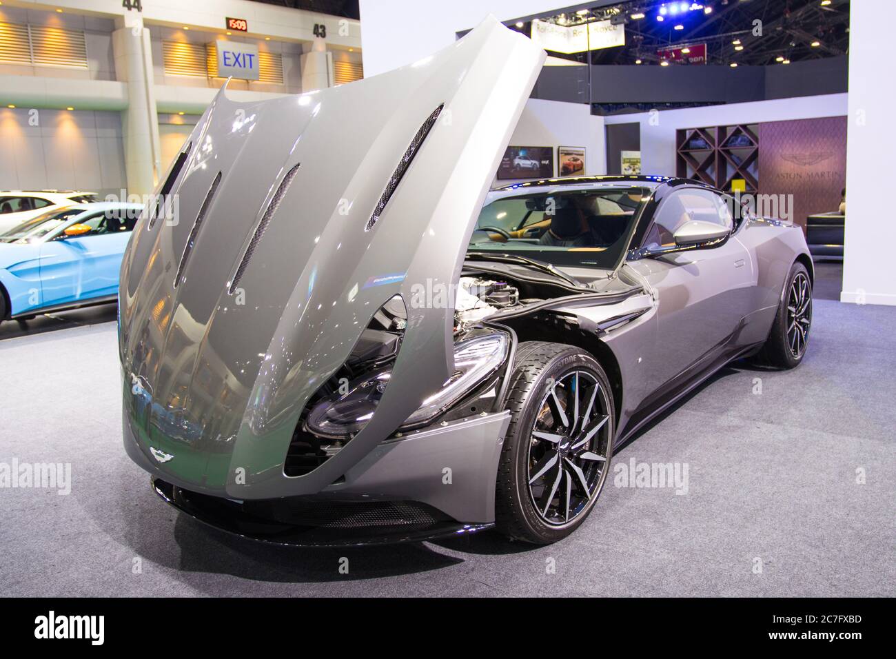 BANGKOK THAILAND :- JULY 16,2020 :- Aston Marlin DB11 V8 Car Show at ...