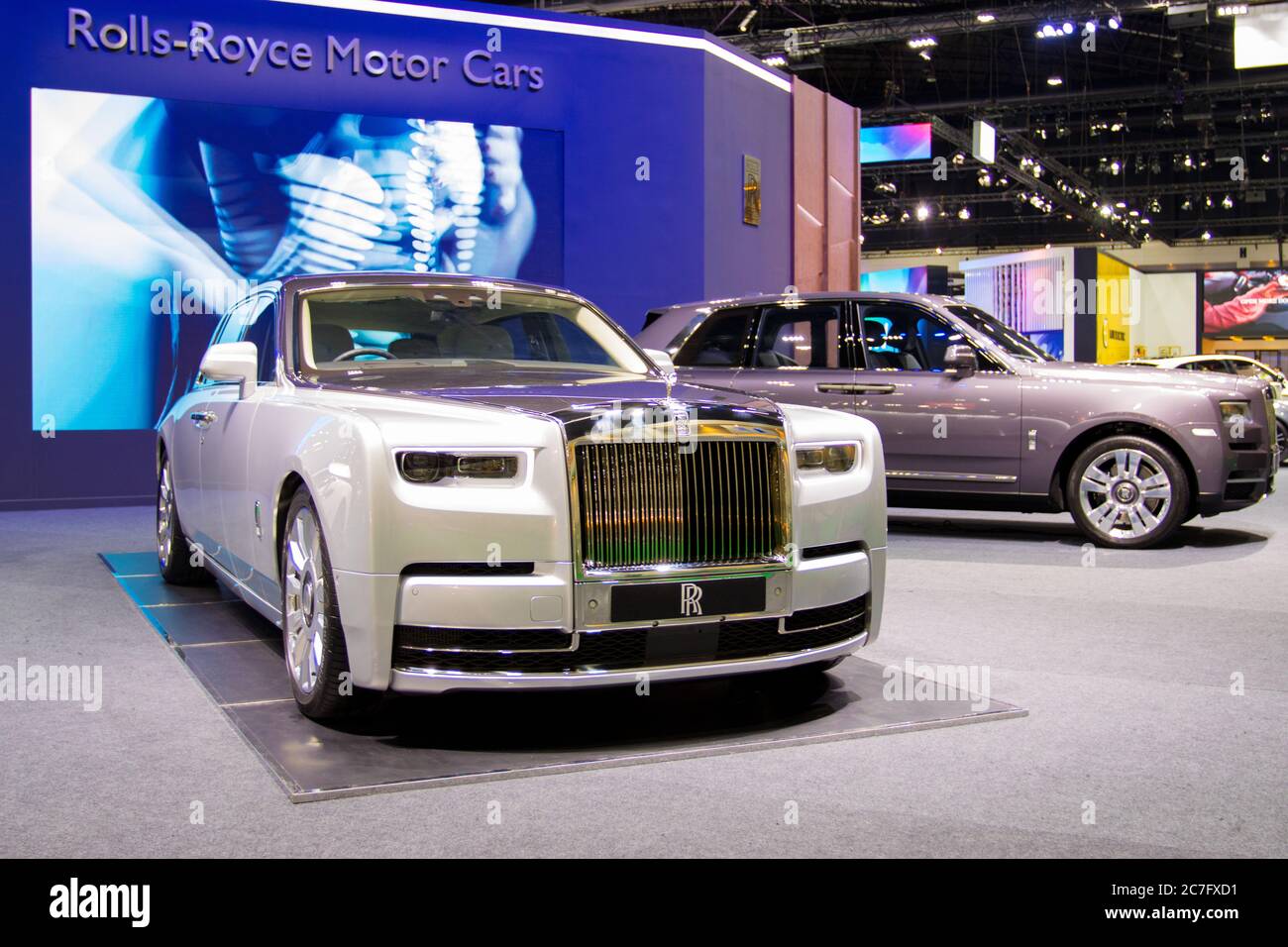 BANGKOK THAILAND :- JULY 16,2020 :- ROLLS-ROYCE Car show at at ...